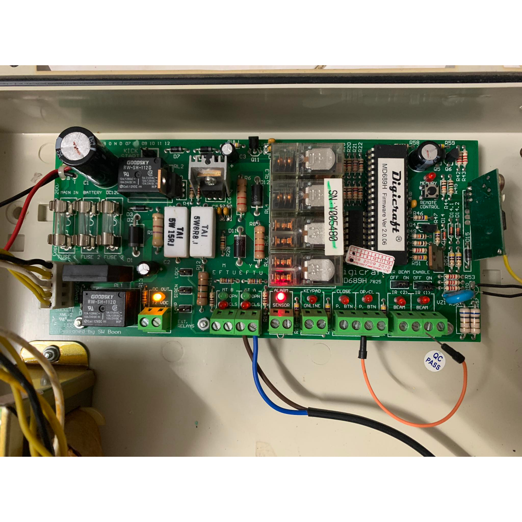 DCMoto GFM925 /GFM925W/ GFM905 SSC Autogate PCBoard (New/Secondhand ...