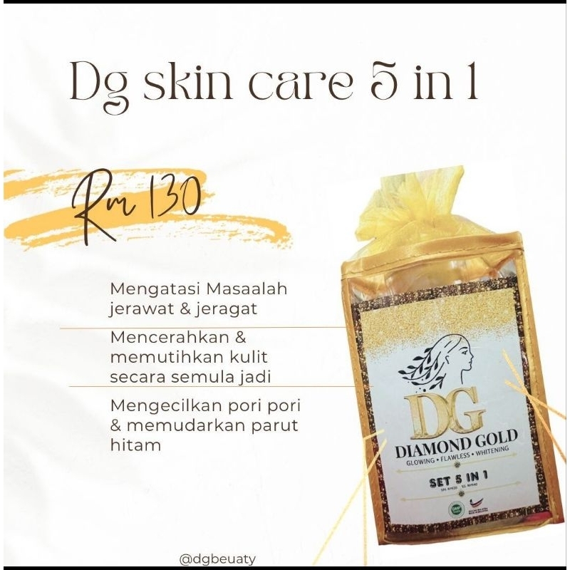 DIAMOND GOLD SKINCARE ORIGINAL HQ 💯 (FREE GIFT 🎁) | Shopee Malaysia