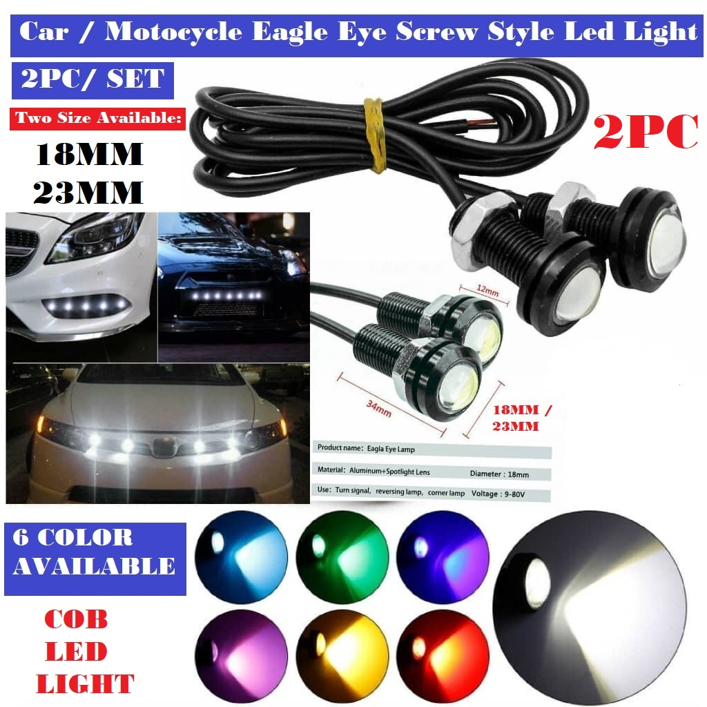 Car Eagle Eye Led Projector Motorcycle Sport Light Angle Eye Fog Lamp ...
