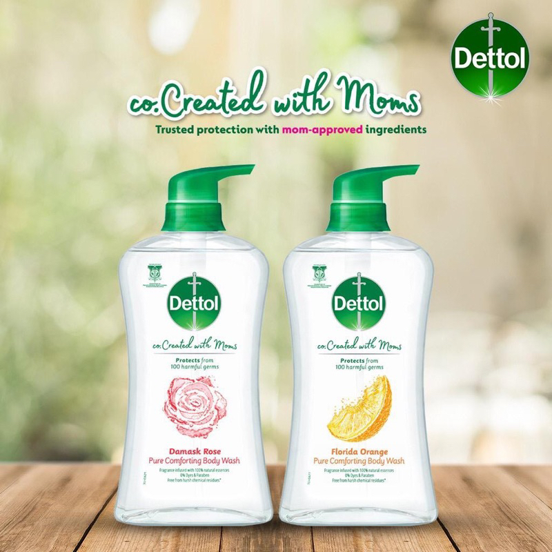 [Sticker Defect] Dettol Co.Created With Moms Florida Orange Pure ...