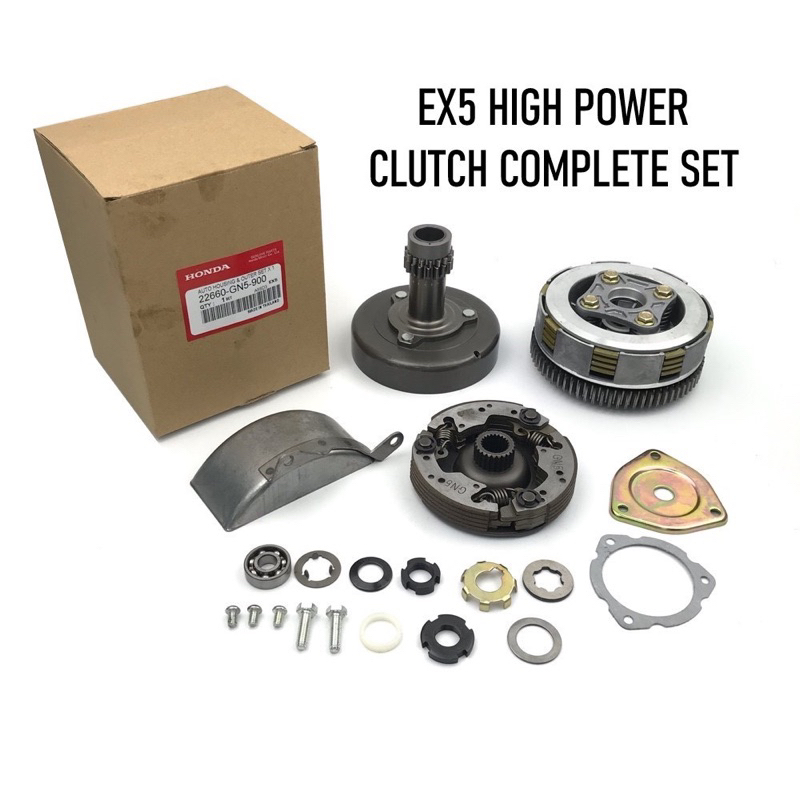 CLUTCH OUTER AUTO CLUTCH COMPLETE SET HONDA EX5 HIGH POWER EX5 DREAM WAVE100 | Shopee Malaysia