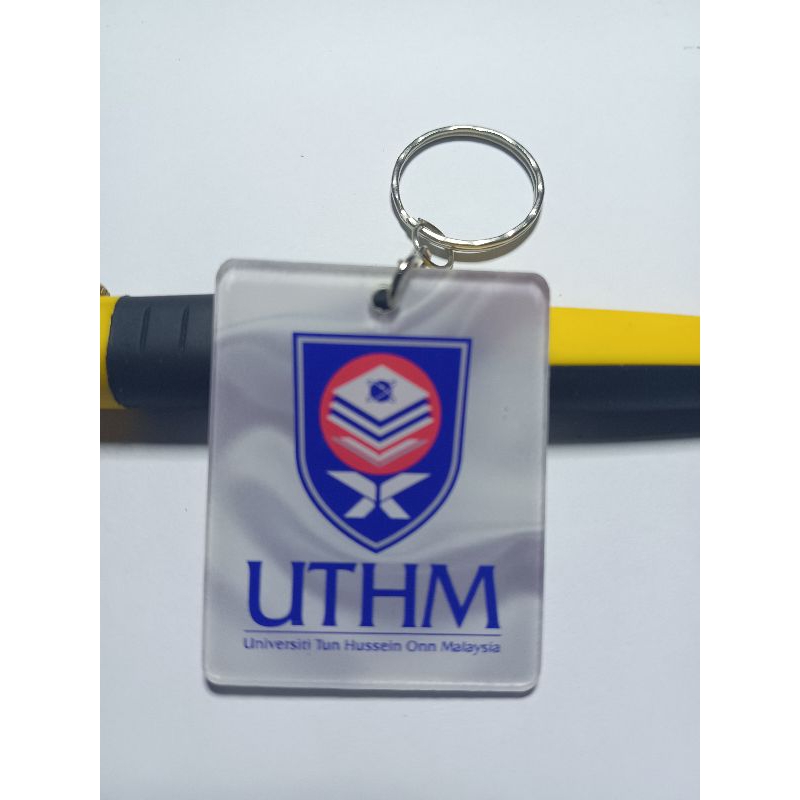 Keychain Universiti Tun Husseein Onn Malaysia (UTHM) | Shopee Malaysia