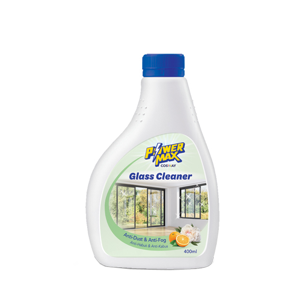 Glass Cleaner 400ml (lifts dirt, grease, smears, limescale, soap scum ...