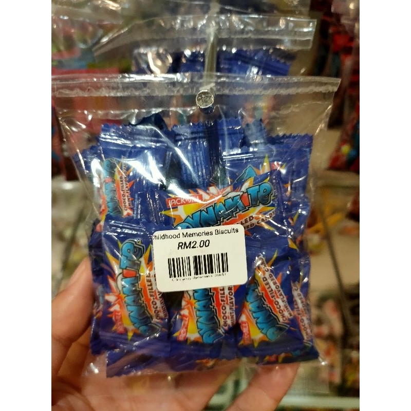 Rm2 Dynamite Blue Snacks Candies Biscuits Childhood Time | Shopee Malaysia