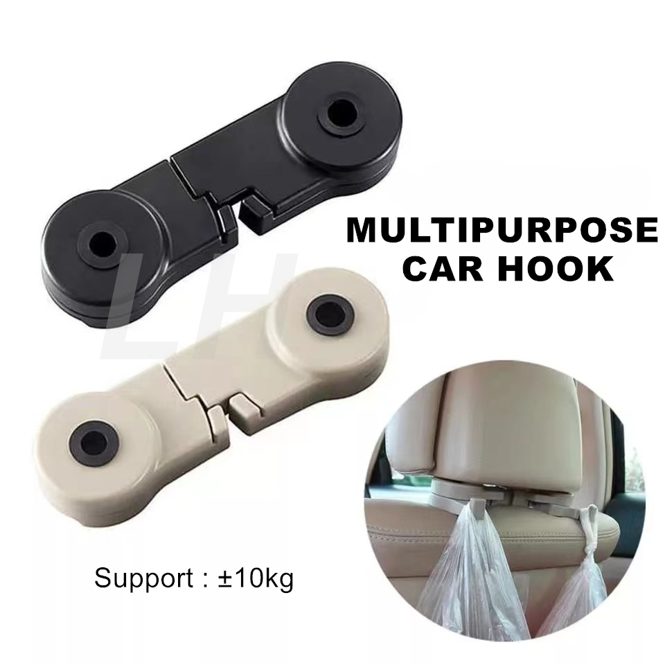 🔥READY STOCK 🔥UNIVERSAL MULTIPURPOSE CAR HOOKS HIDDEN INVINSIBLE SEDAN ...