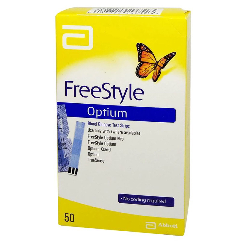 Abbott Freestyle Optium Strips 50s (EXP JUNE 2025) | Shopee Malaysia