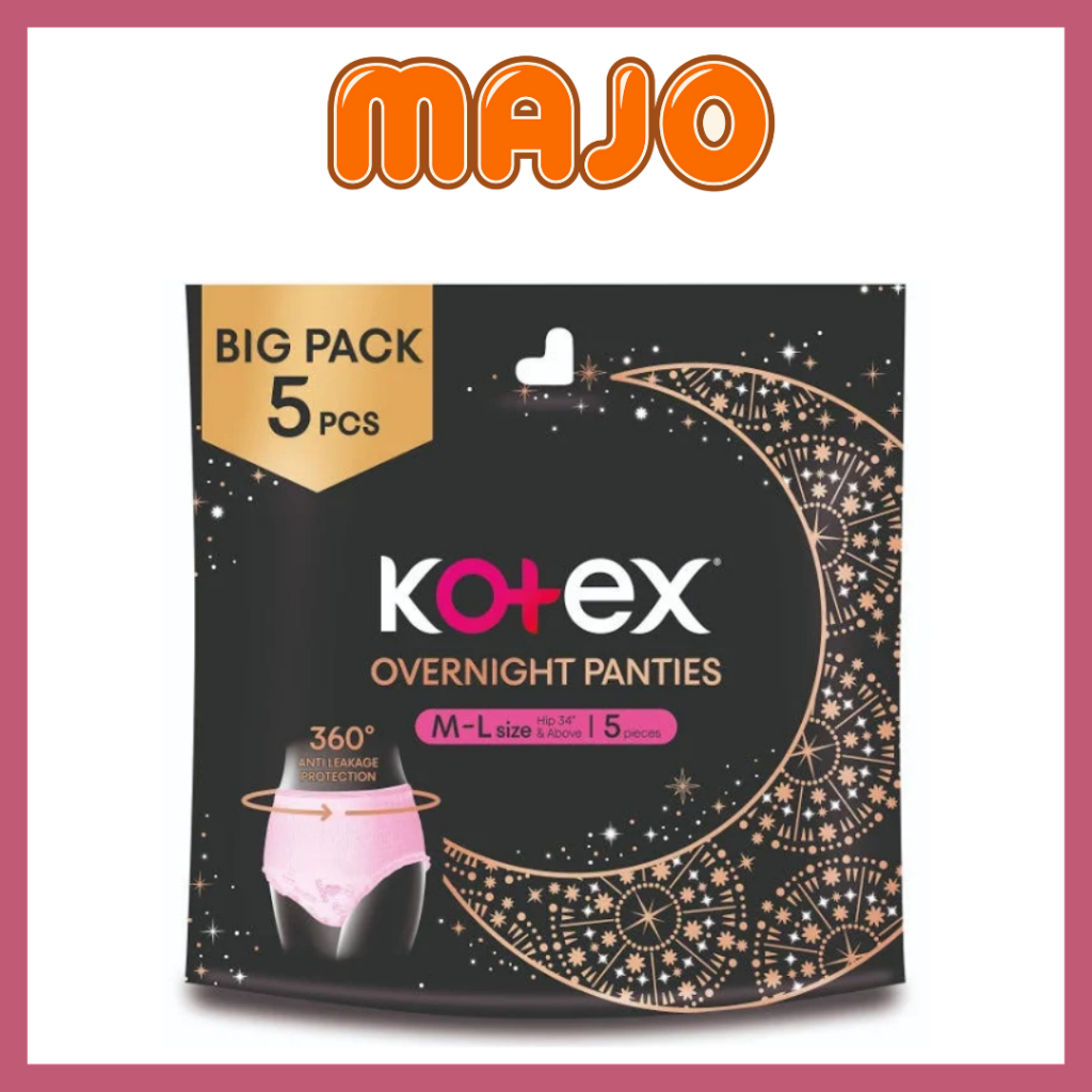 KOTEX Overnight Panties 360' 5S | Shopee Malaysia