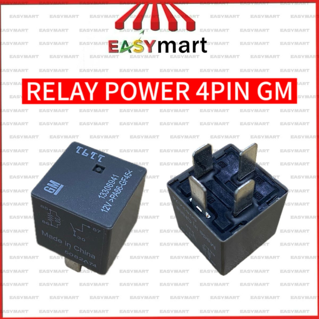 Relay Power 4 PIN GM PW837074 | Shopee Malaysia