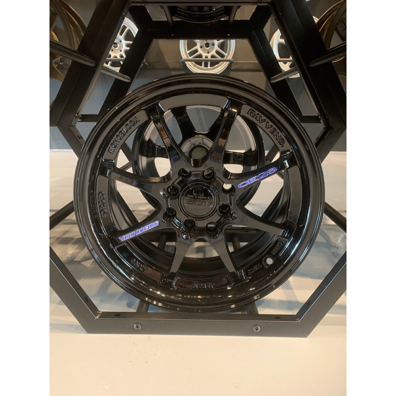 💯 NEW FULL SET SPORT RIM CE28 15 INCH 8H100/114.3 ET38 15x6.5jj Taiwan ...