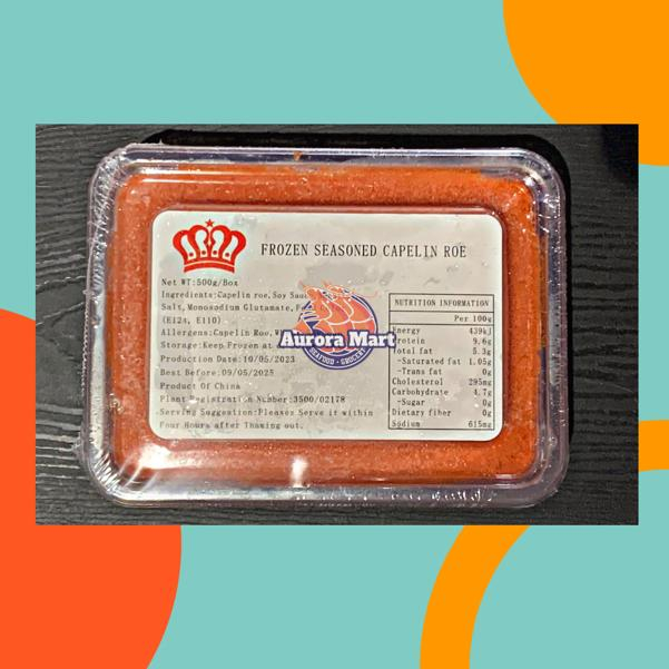 Halal Capelin Roe / Masago 500g box | Shopee Malaysia
