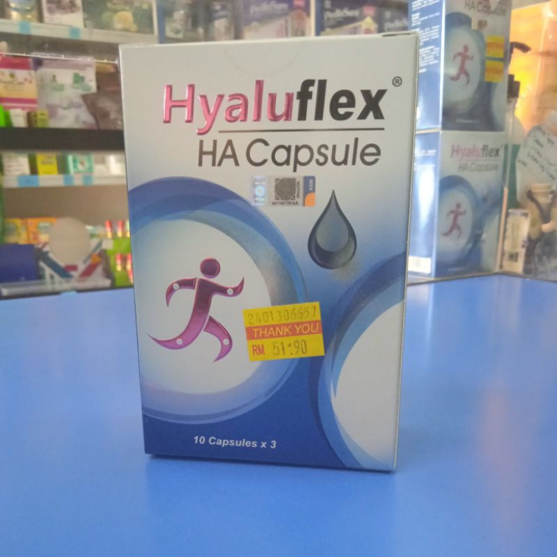 Hyaluflex (Hyaluronic Acid) capsule-pelincir sendi/lutut | Shopee Malaysia