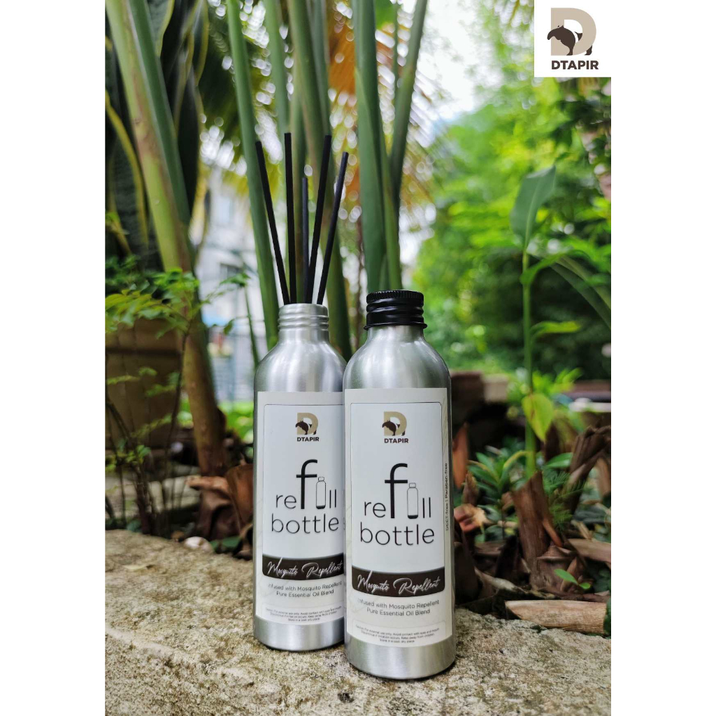 DTAPIR Mosquito Repellent Essential Oil 150 ml With Reed Diffuser ...