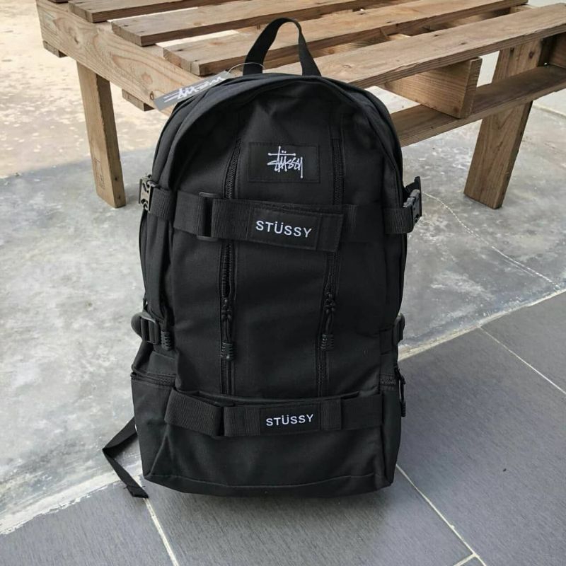 [READYSTOCK] BACKPACK STUSSY SKATEBOARD BAGPACK | Shopee Malaysia