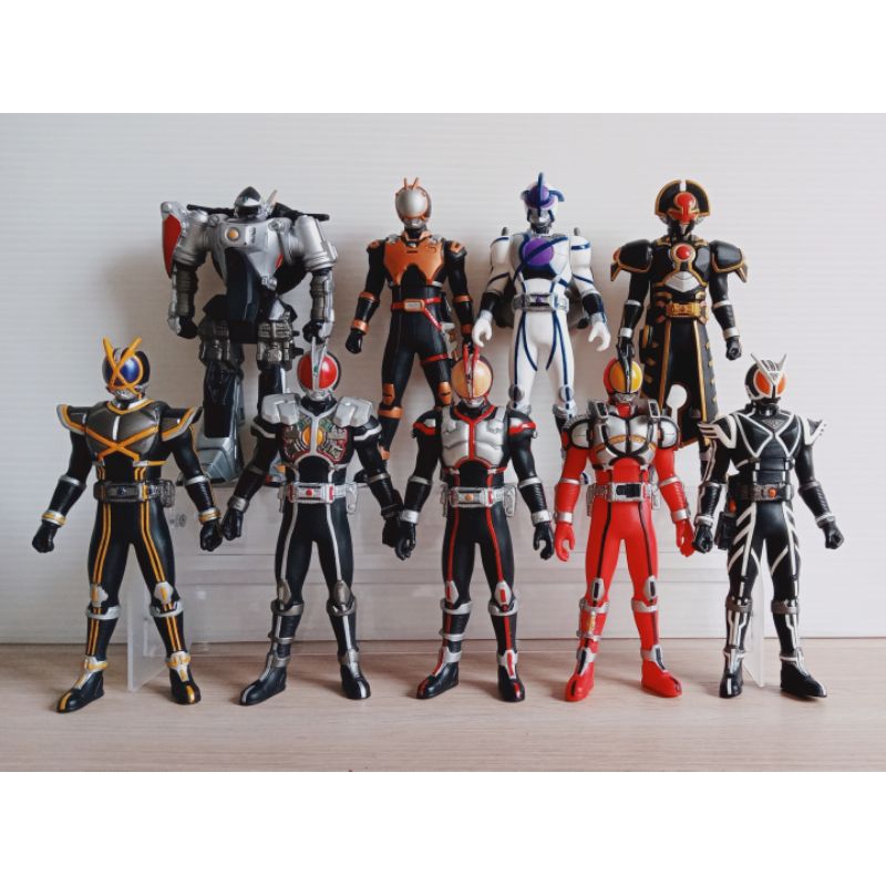 PRELOVED KR Kamen Rider Heisei 555 Faiz 6.5 inch Soft Vinyl Sofubi Figure Axel Blaster Delta ...