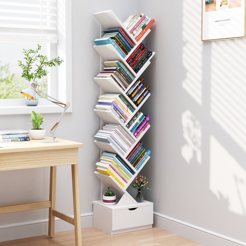 kenzzo.my™ Bookshelf rack small book storage artifact simple student ...