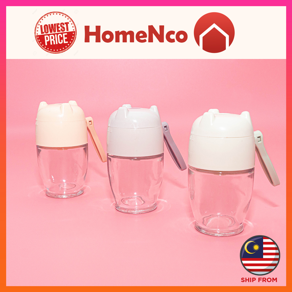 0.5g Salt Bottle Press Cooking Push Sugar Bottle Spice Pepper Shaker ...