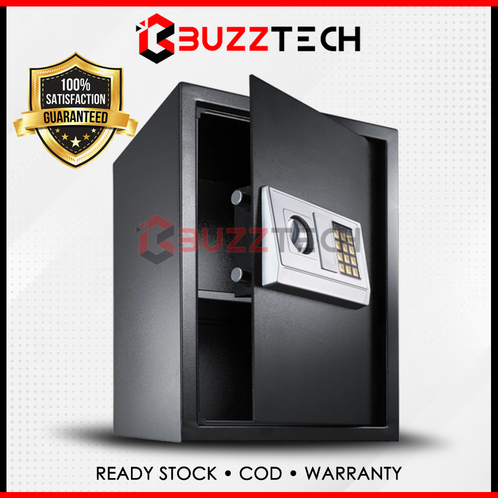 BuzzTech Premium Safety Box Home Office Hotel Digital Safe Box Money ...