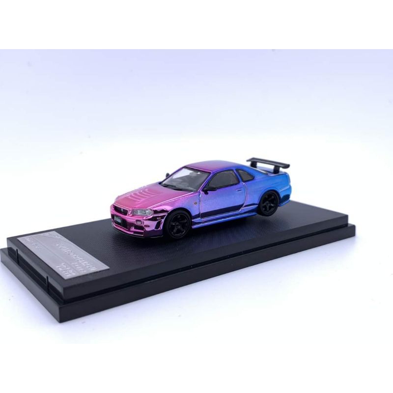 Stance Hunters 1:64 ScaleNissan GT-R R34 Nismo Z Tune Gradient Chrome ...