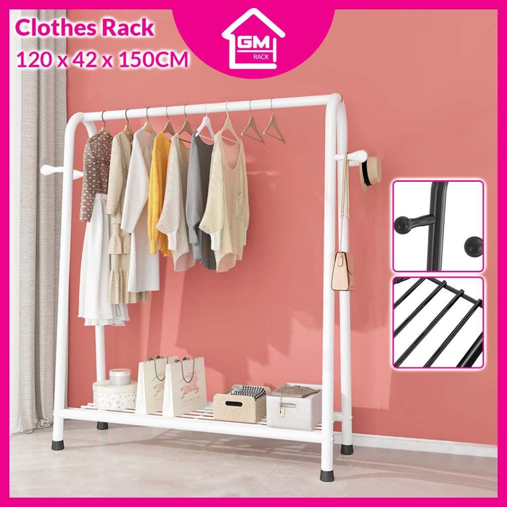 [GMRACK] CLOTH HANGING RACK/DETACTABLE DRYING RACK/RACK GANTUNG BAJU ...