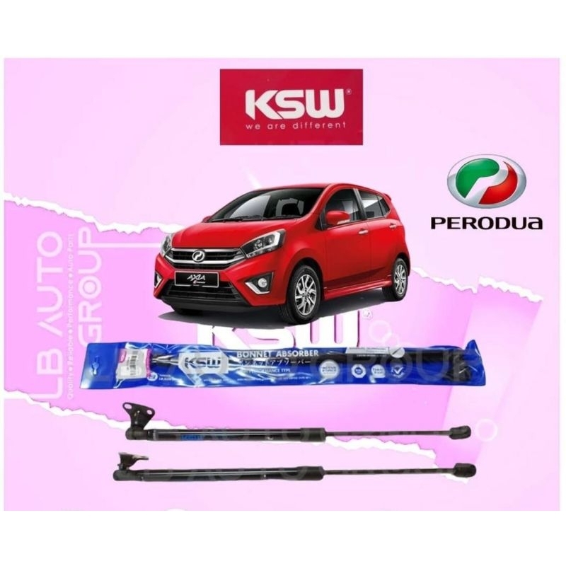 KSP Perodua Axia rear bonet absorber bonnet absorber Damper Absorber ...