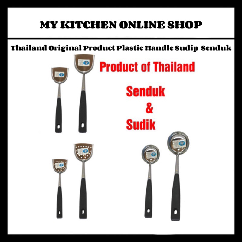 Thailand Original Product Plastic Handle Sudip / Senduk | Shopee Malaysia