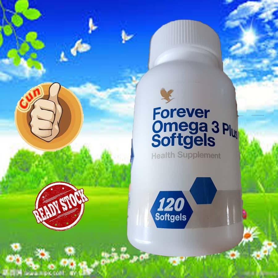 Forever Living Omega 3 Plus Softgels (120 Softgels) (Exp: Dec 2026 ...