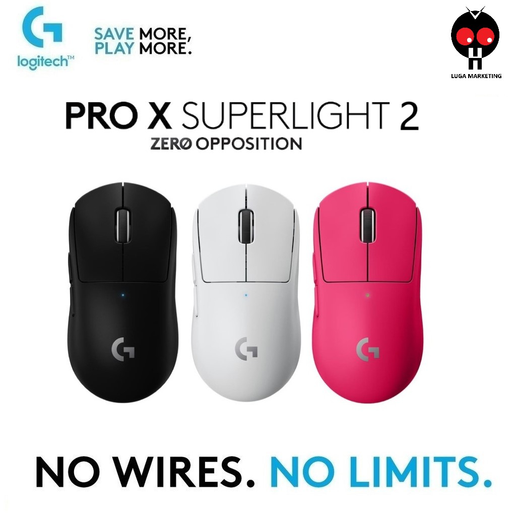 Logitech G PRO X SUPERLIGHT 2 LIGHTSPEED Wireless Gaming Mouse ...