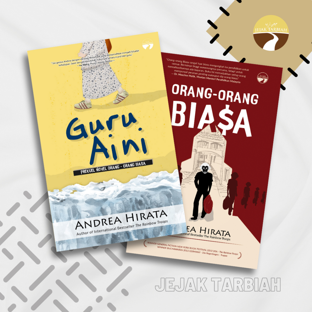 [Recommended] Set Andrea Hirata: Guru Aini + Orang-Orang Biasa | Shopee ...