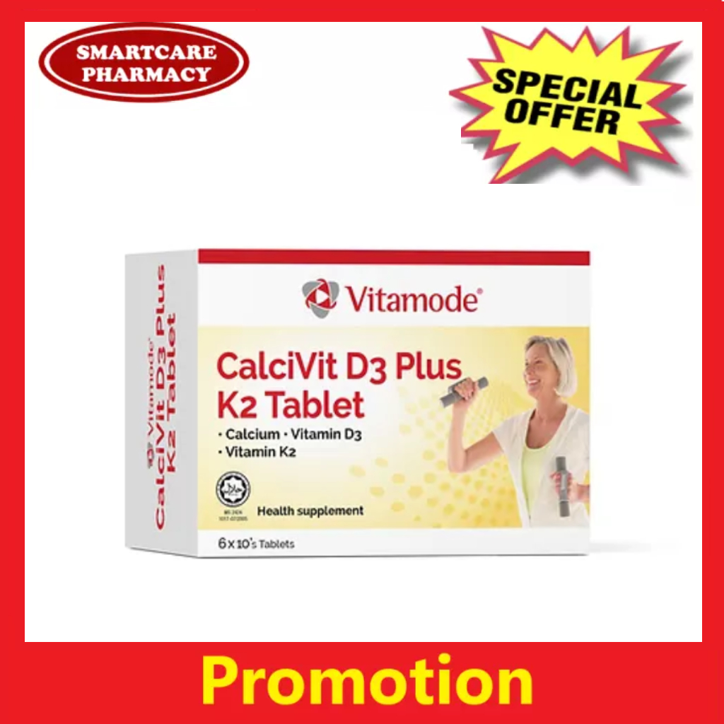 VITAMODE CALCIVIT D3 PLUS K2 60S | Shopee Malaysia