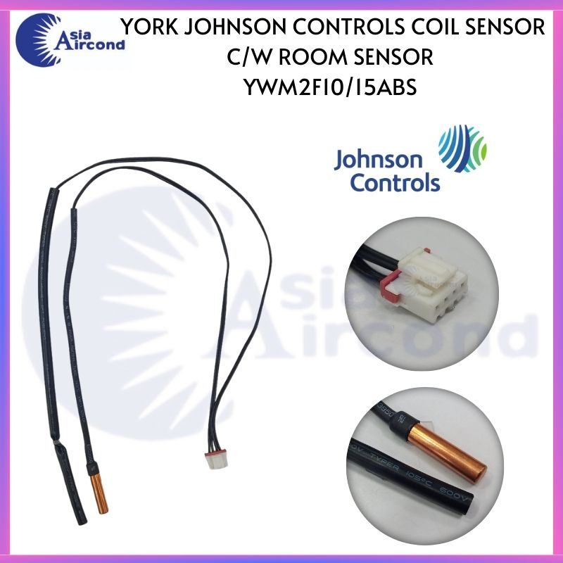 YORK JOHNSON CONTROLS COIL SENSOR C/W ROOM SENSOR 1.0HP-1.5HP YWM2F10 ...