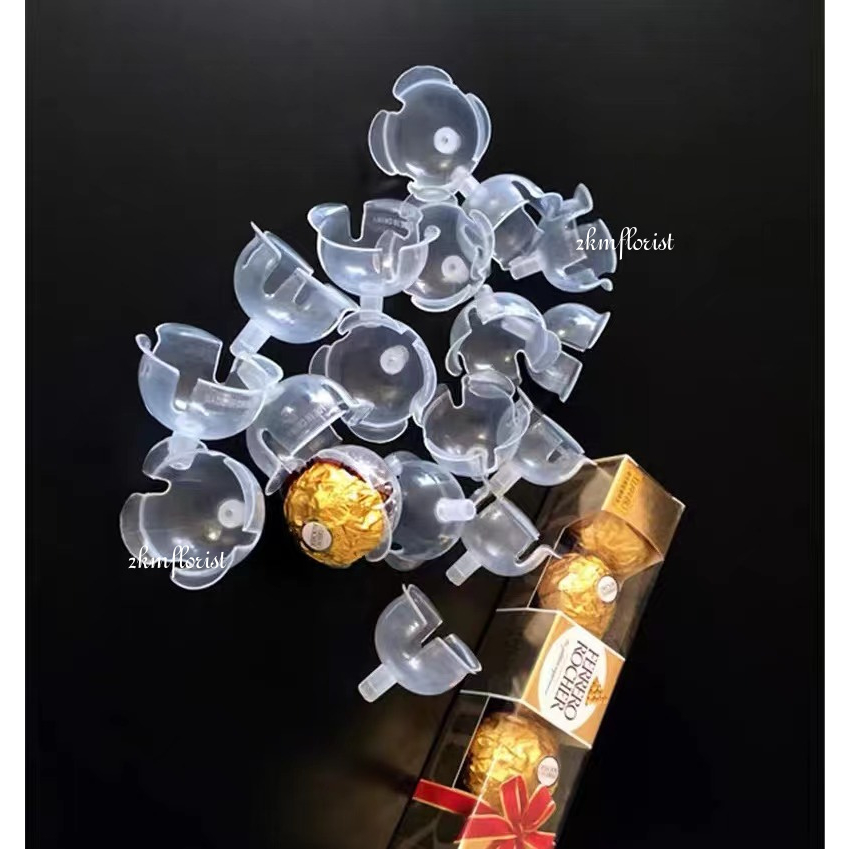 (40/100PCS) FERRERO ROCHER CASING CHOCOLATE COKLAT CUP Holder Case ...