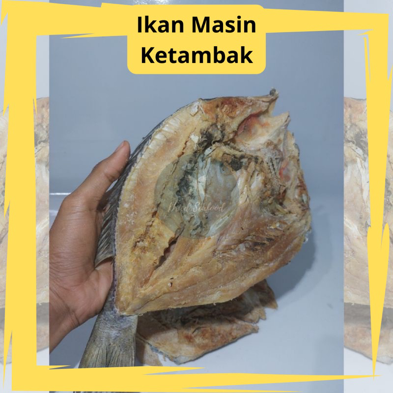 IKAN MASIN KETAMBAK KURANG GARAM 500gram | Shopee Malaysia
