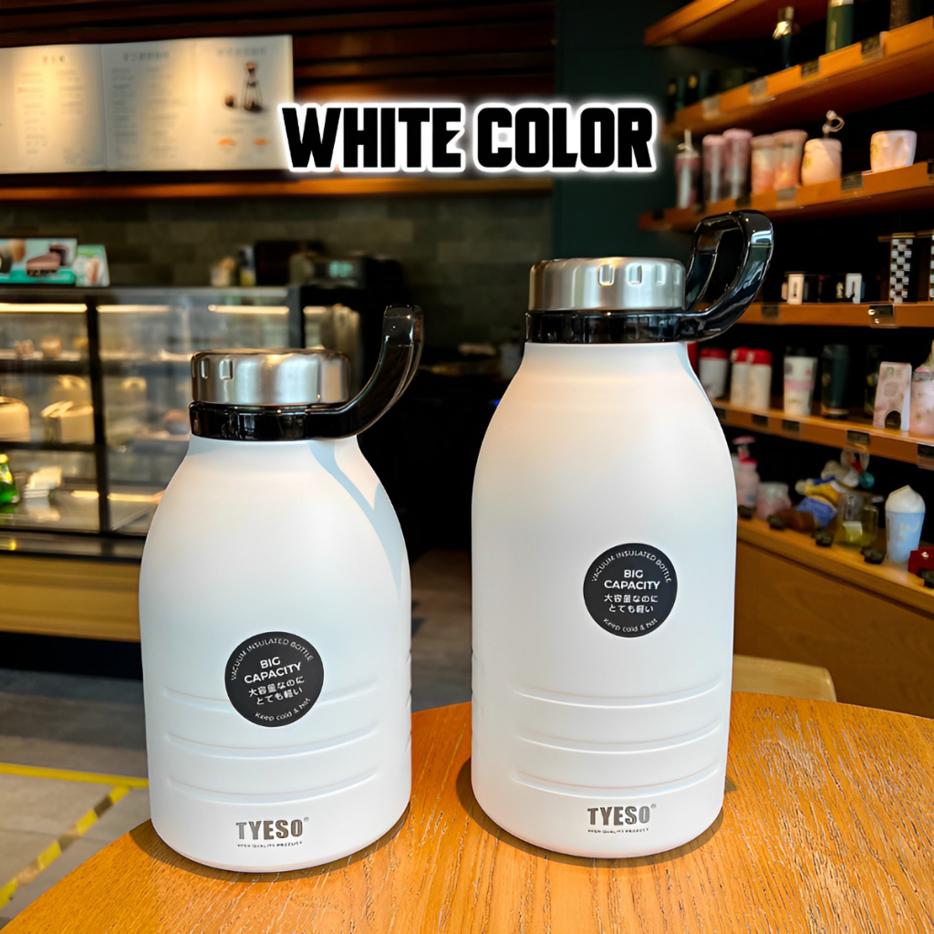 Tyeso Tumbler Thermos With Handle 1500ml/1900ml Large Vacuum Insulated ...
