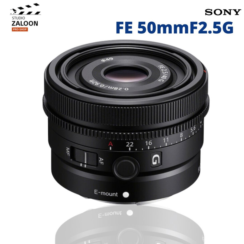 Sony FE 50mm f/2.5 G Lens ( E-Mount Lens/Full-Frame Format ) | Shopee ...