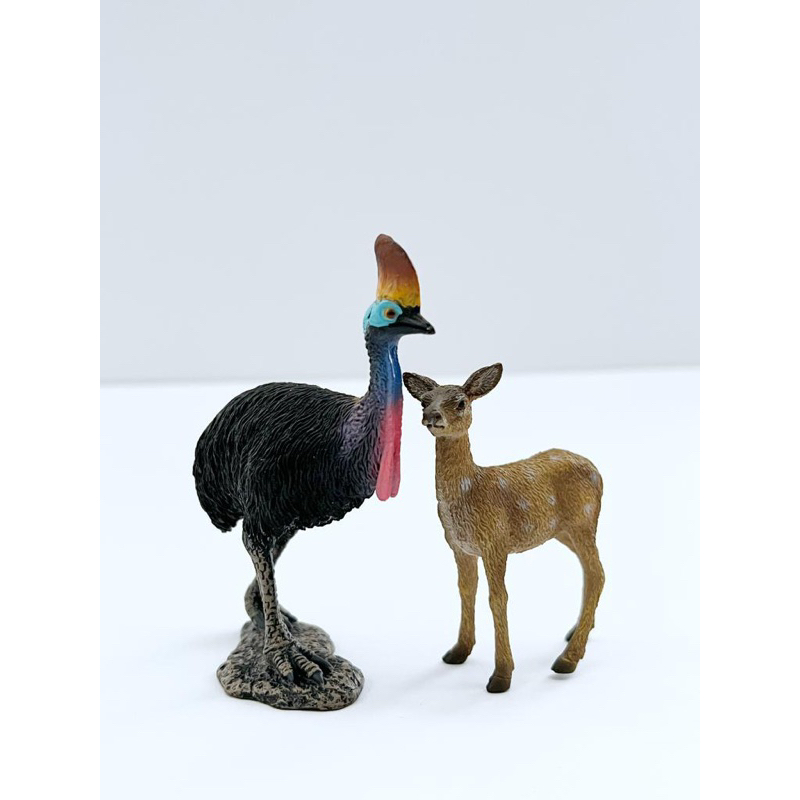 Cassowary And Red Deer Calf Figurines (Collecta) | Shopee Malaysia