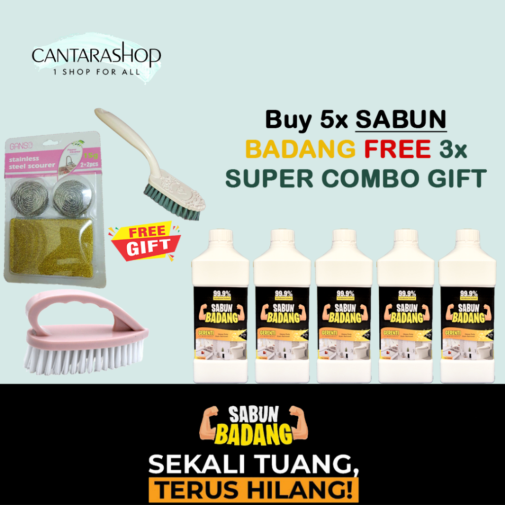 Sabun Badang Pencuci Lantai Dan Menanggalkan Karat | Stain Remover ...