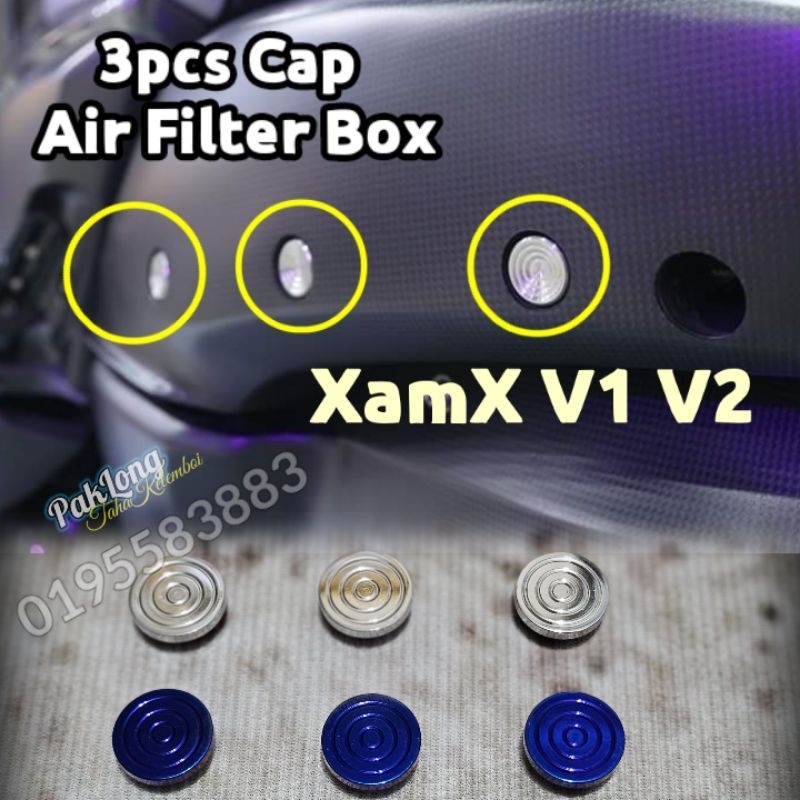 Xmax V1 V2 Cap For Air Filter Box | Shopee Malaysia