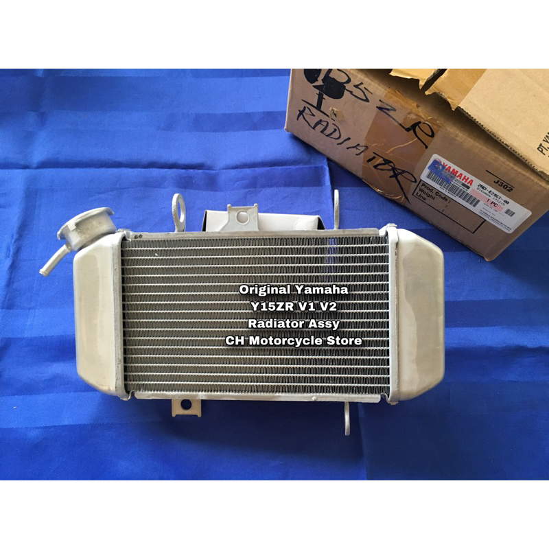 Original Yamaha Y15ZR Radiator Assy V1 V2 Tangki Tank Coolant | Shopee ...