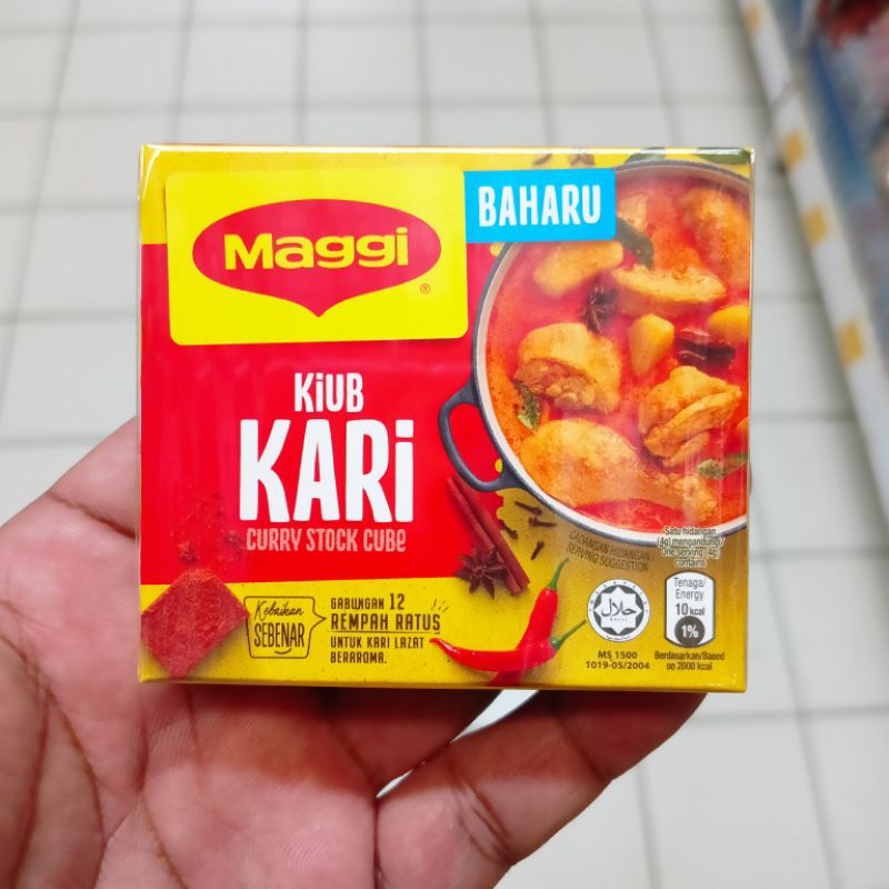 Kiub Kari Maggi Curry Stock Cube 60g | Shopee Malaysia