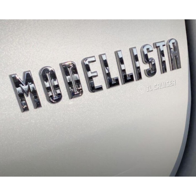 100% Original Modellista Emblem🇯🇵Alphard Vellfire AGH30 | Shopee Malaysia