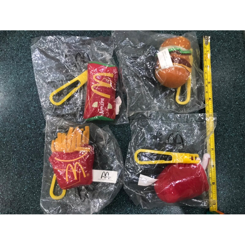McDonald’s McFood Soft Keychains (HK) 2003 | Shopee Malaysia