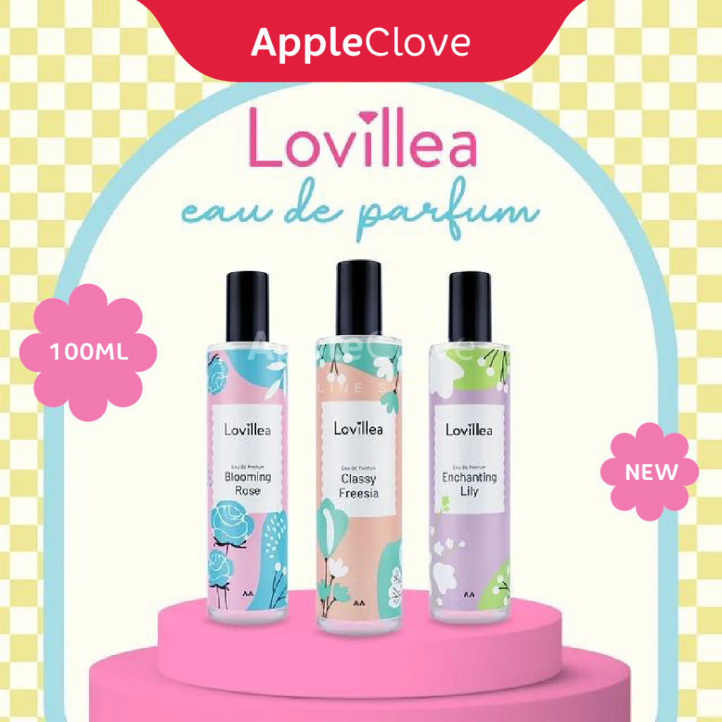 Lovillea Eau De Parfum 100ml Blooming Rose | Enchanting Lily | Classy ...