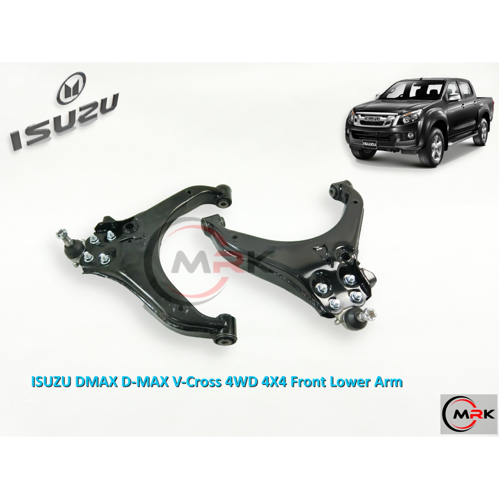 Isuzu DMAX D-MAX V-Cross 4WD 4X4 Front Lower Arm NEW OEM | Shopee Malaysia