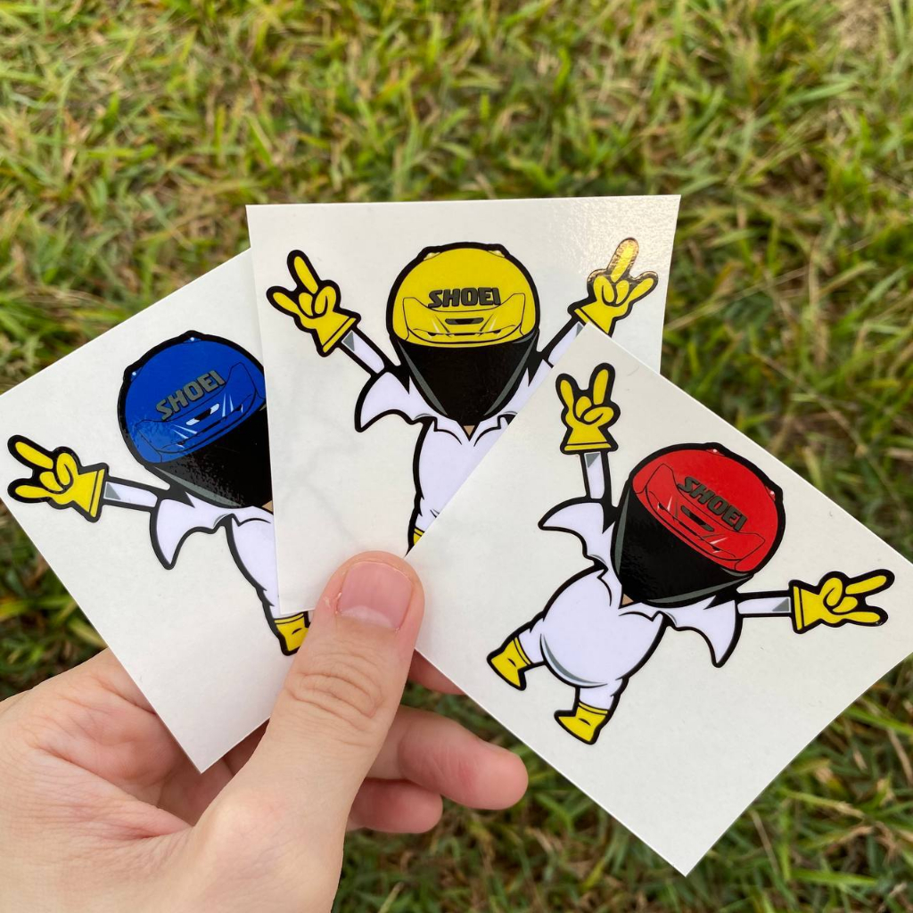 STICKER KICK BOTTOWSKI X SHOEI | STICKER MOTOR | STICKER KERETA ...