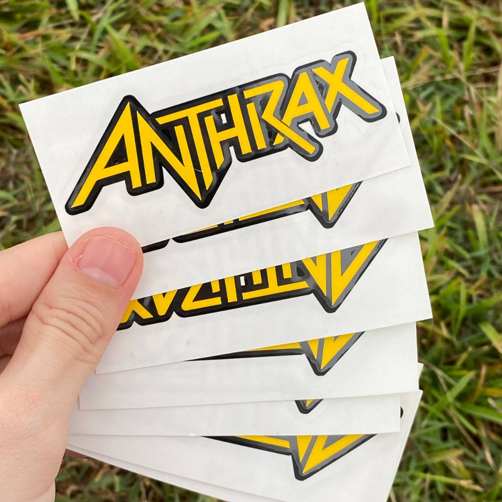 STICKER BAND ANTHRAX | STICKER MOTOR | STICKER KERETA | Shopee Malaysia