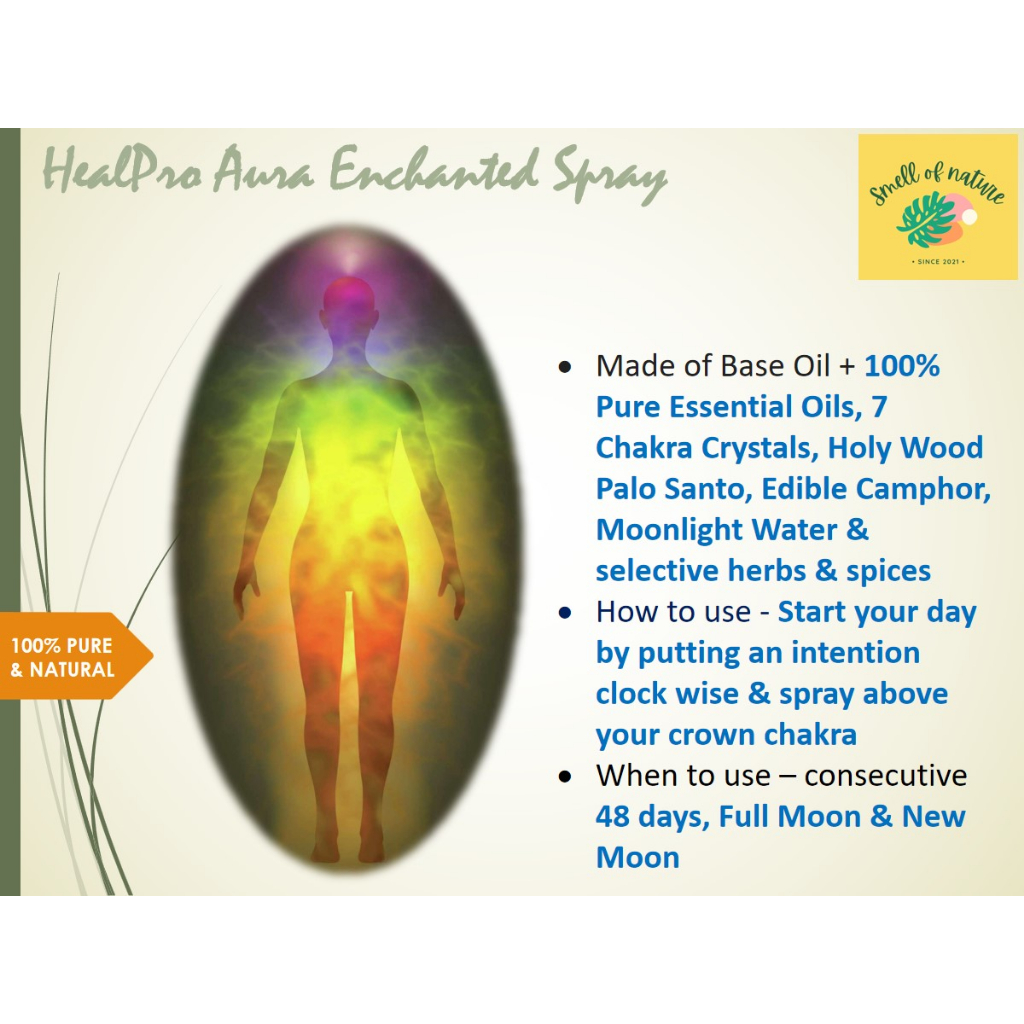 Premium Quality – Smell of Nature® PIRAPAÑCAM HEALPRO AURA ENCHANTED ...