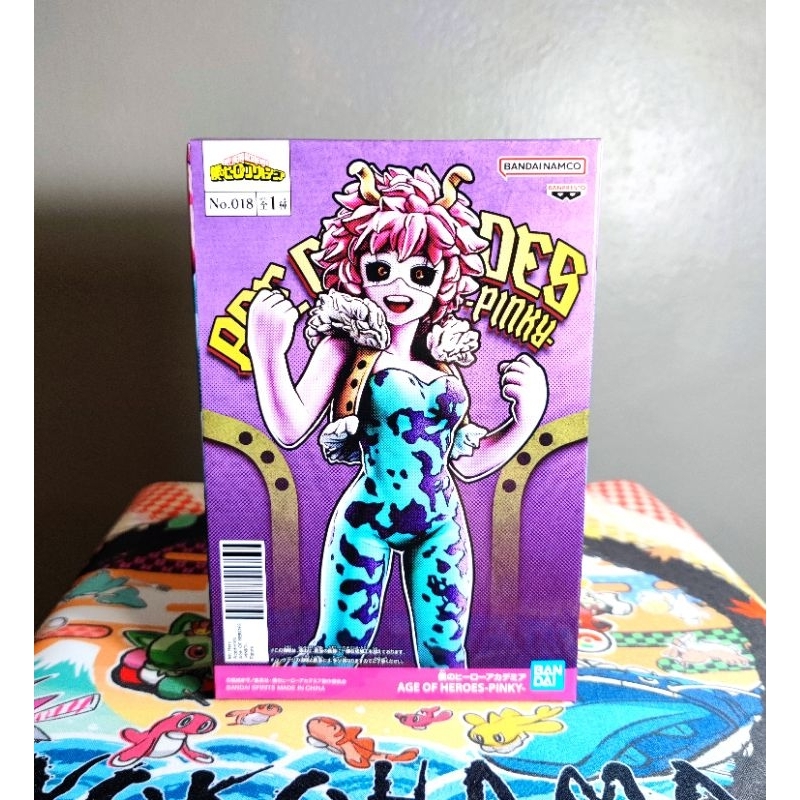 Original Figure Banpresto My hero academia Bandai Spirits AGE OF HEROES PINKY ASHIDO MINA ...