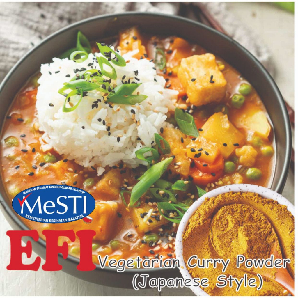 Japanese Curry Powder| Vegetarian Curry Powder| Kari Katsu Jepun|日式咖喱粉 ...