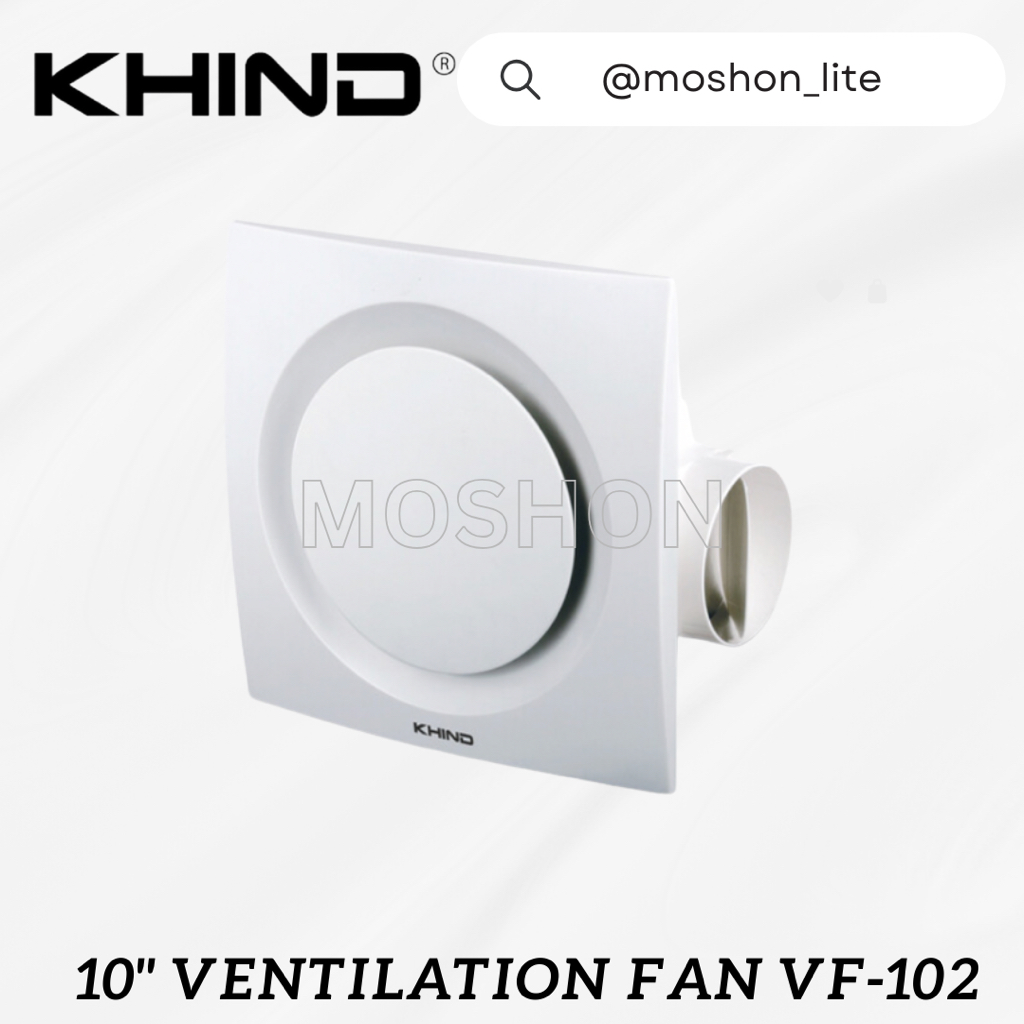 KHIND 10" VF102 VF-102 Ceiling Mount Type Ventilating Fan [SIRIM ...