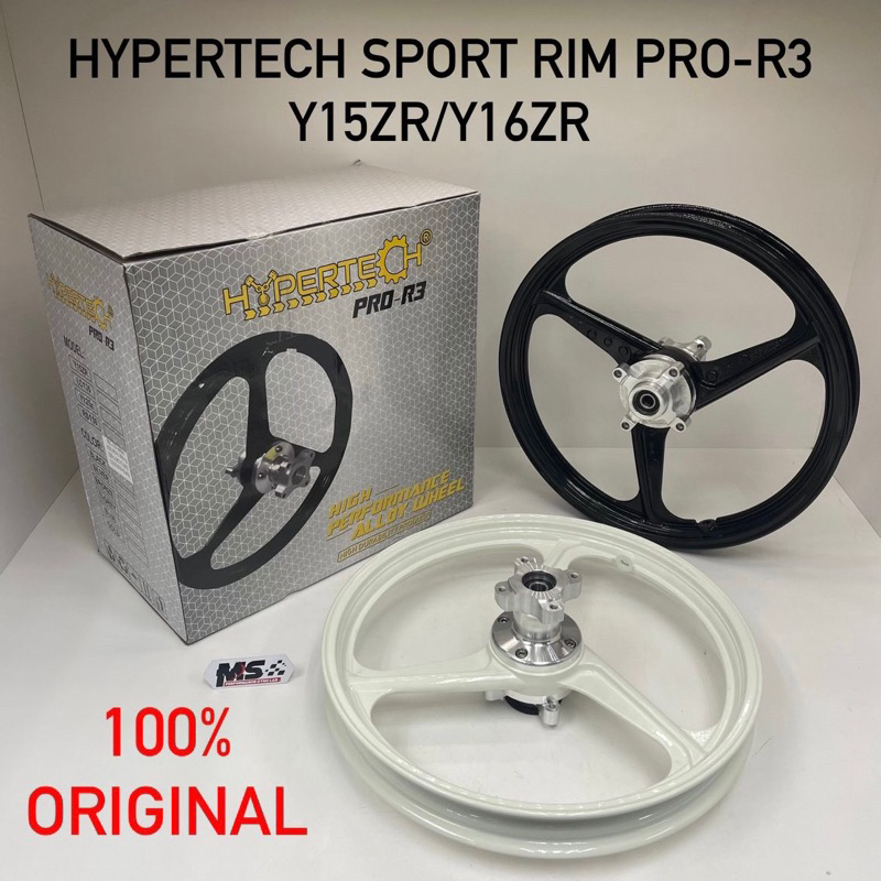 Hypertech Sport Rim PRO-R3 Y15ZR/Y16ZR/Y125Z/LC5S 3 Batang Hub Custom ...